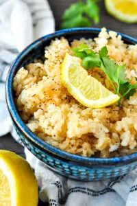 Lemon Butter Rice - Home Cooked Harvest