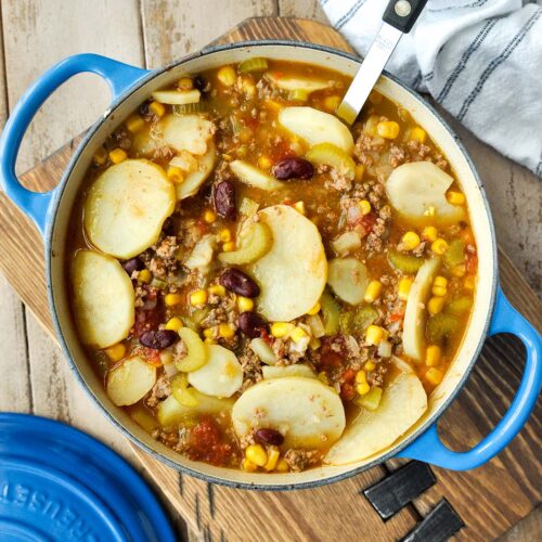 Shipwreck Stew Stove Top Instant Pot Crock Pot - Home Cooked Harvest