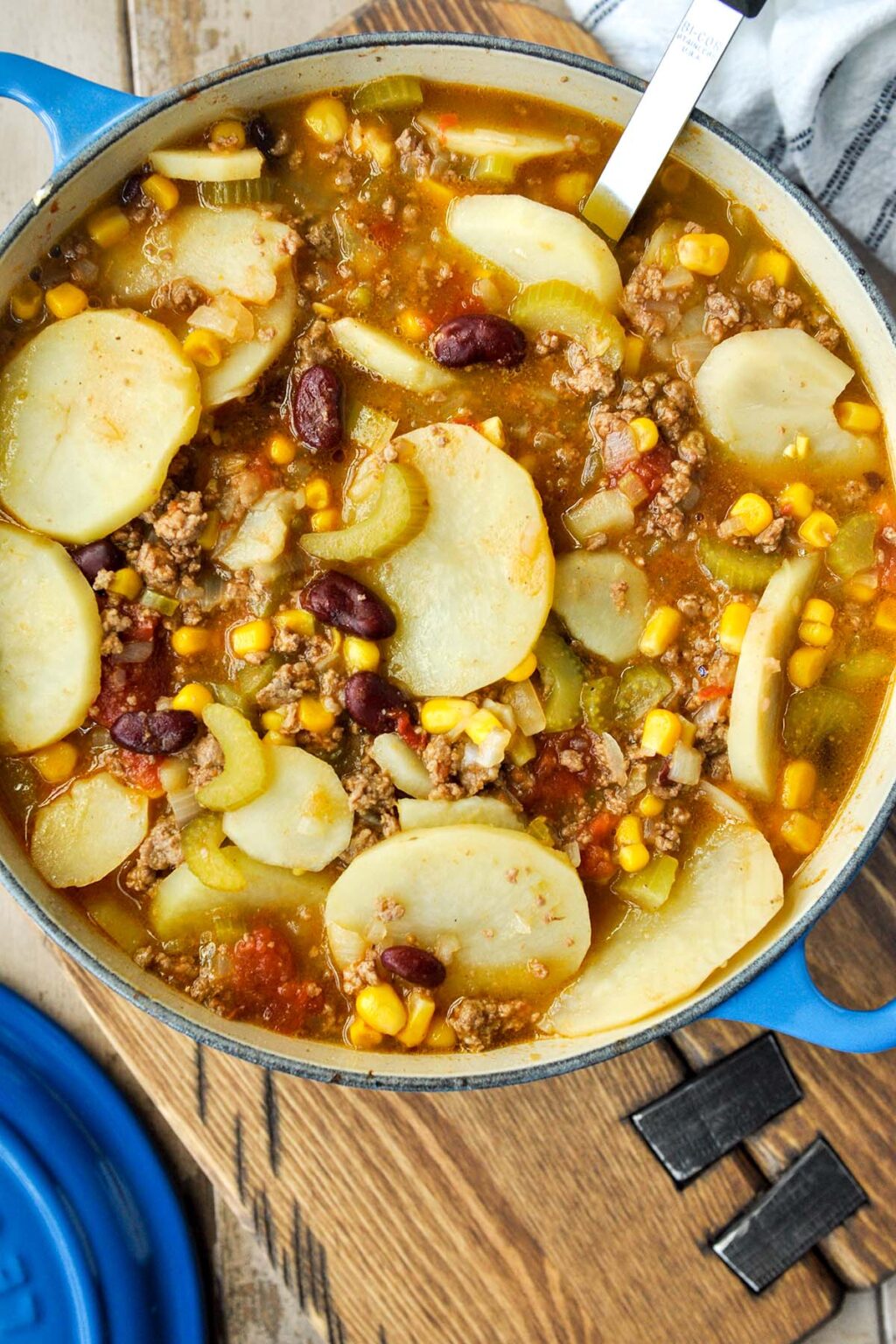 Shipwreck Stew Stove Top Instant Pot Crock Pot - Home Cooked Harvest