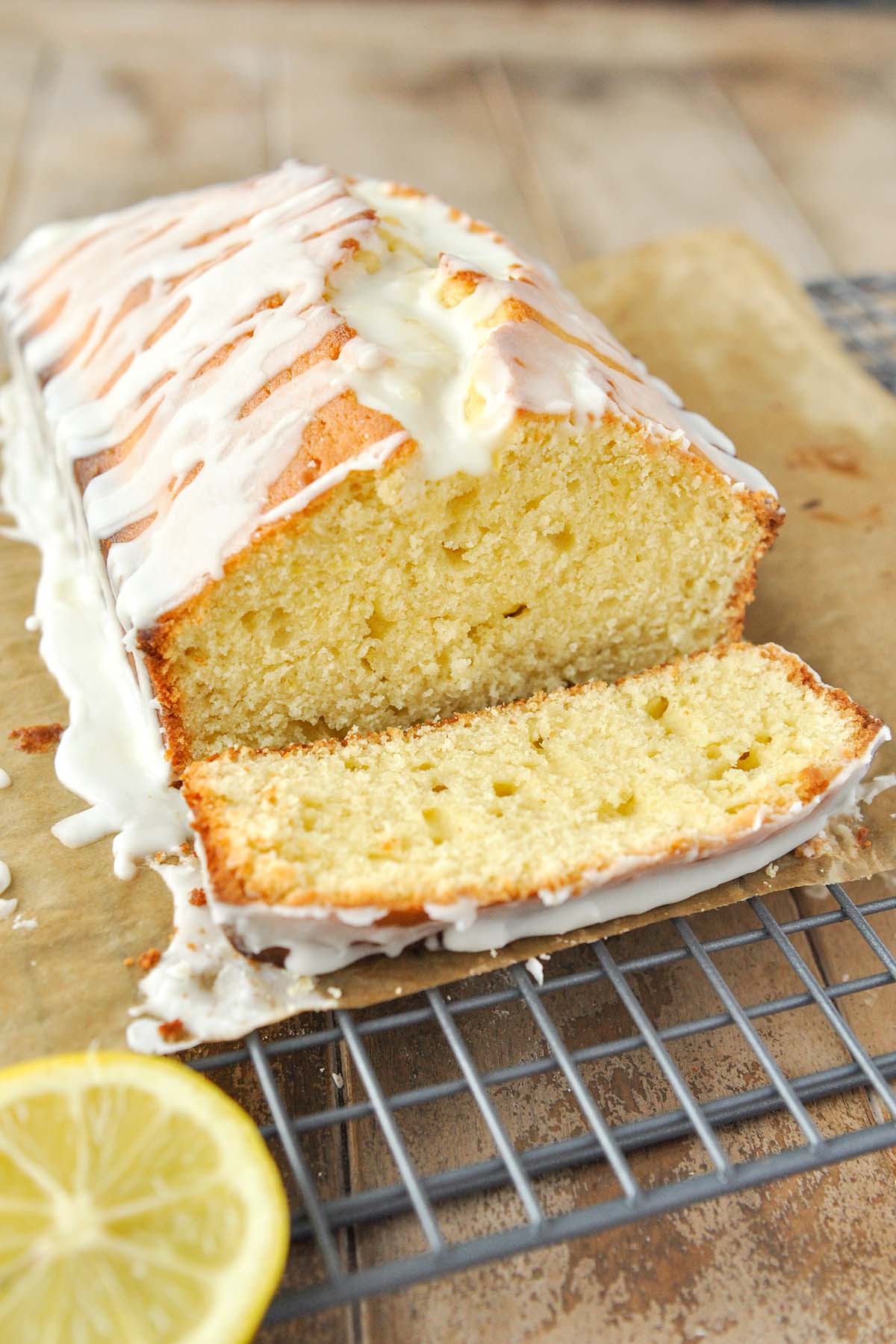 Lemon Sour Cream Pound Cake - Home Cooked Harvest