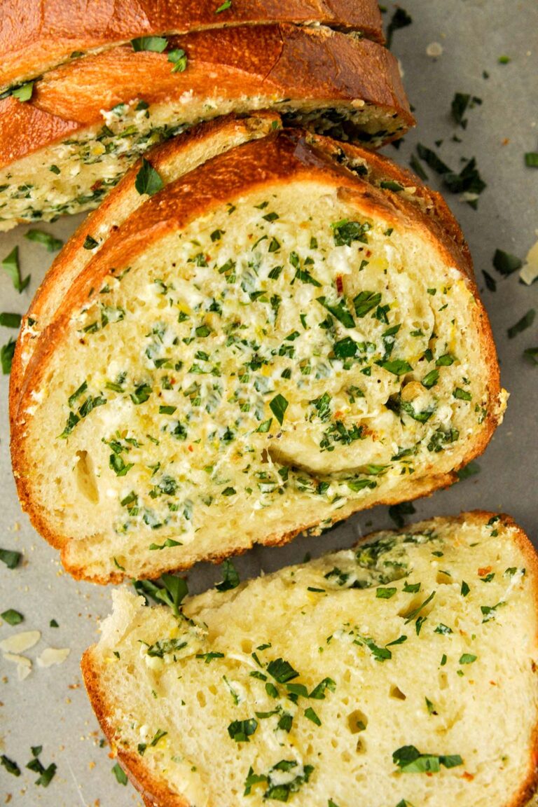 Ultimate Stuffed Mozzarella Cheesy Garlic Bread - Home Cooked Harvest