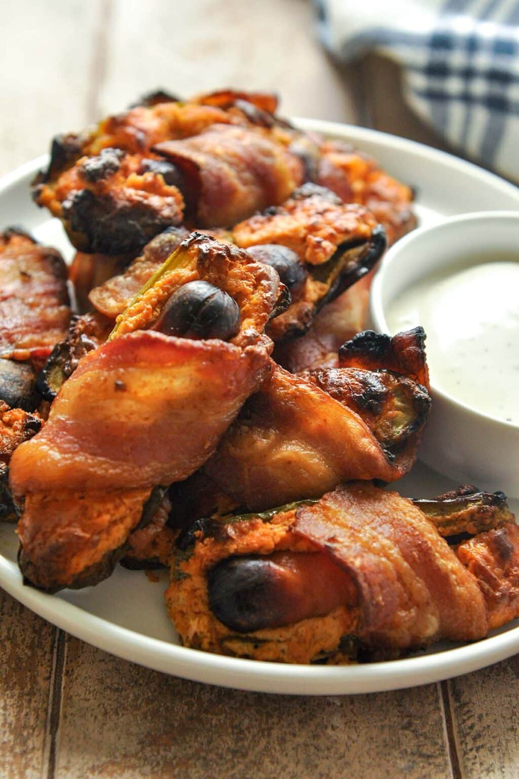 Atomic Buffalo Turds {Stuffed Jalapeños} - Home Cooked Harvest