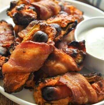 Atomic Buffalo Turds {Stuffed Jalapeños} - Home Cooked Harvest