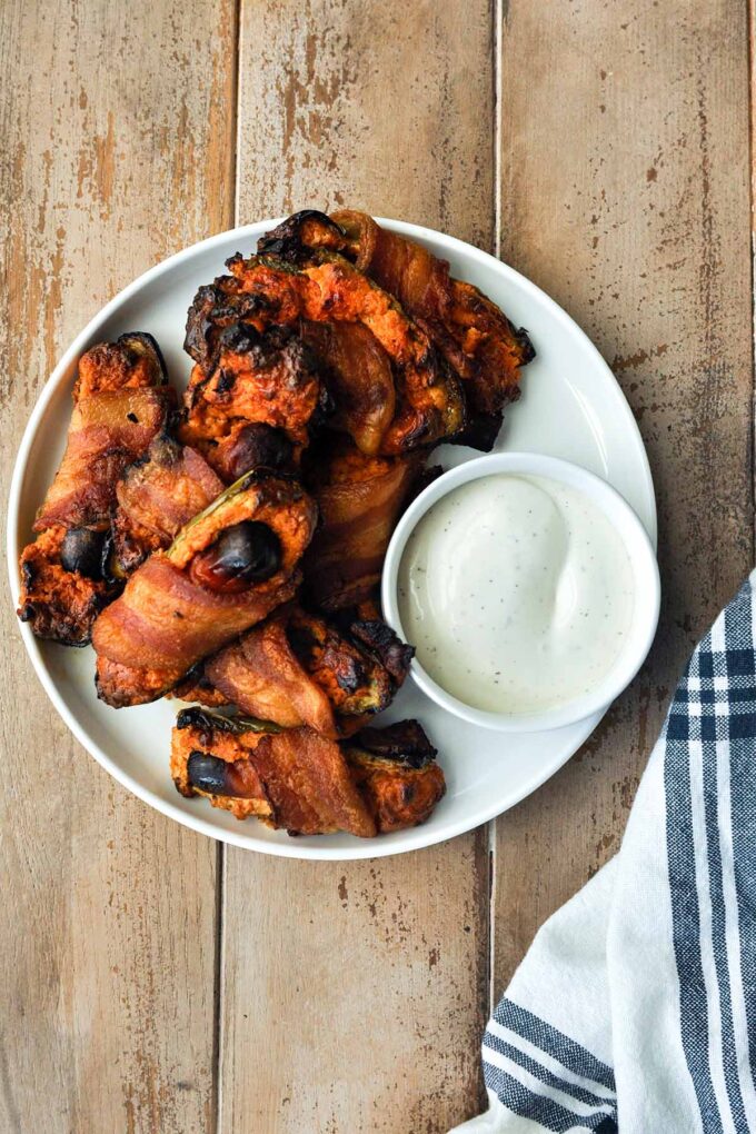 Atomic Buffalo Turds {Stuffed Jalapeños} - Home Cooked Harvest