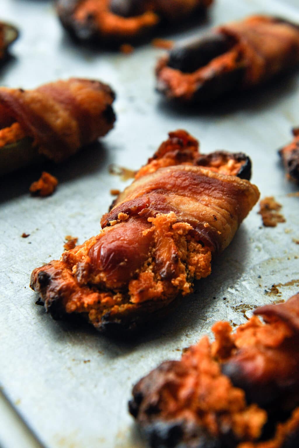 Atomic Buffalo Turds {Stuffed Jalapeños} - Home Cooked Harvest