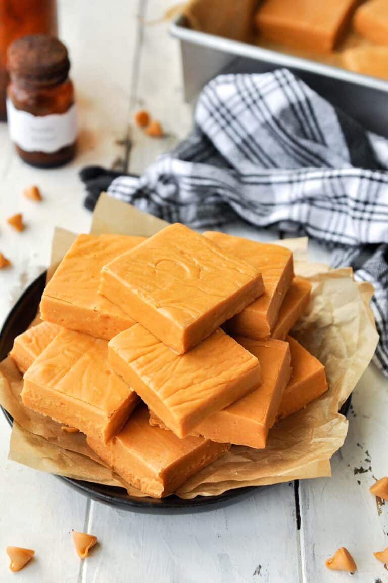 Easy Butterscotch Fudge Recipe - Home Cooked Harvest