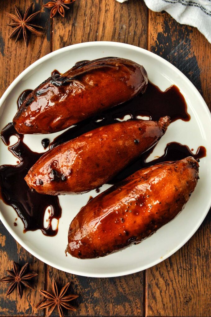 Camote en Dulce {Mexican Candied Sweet Potatoes}