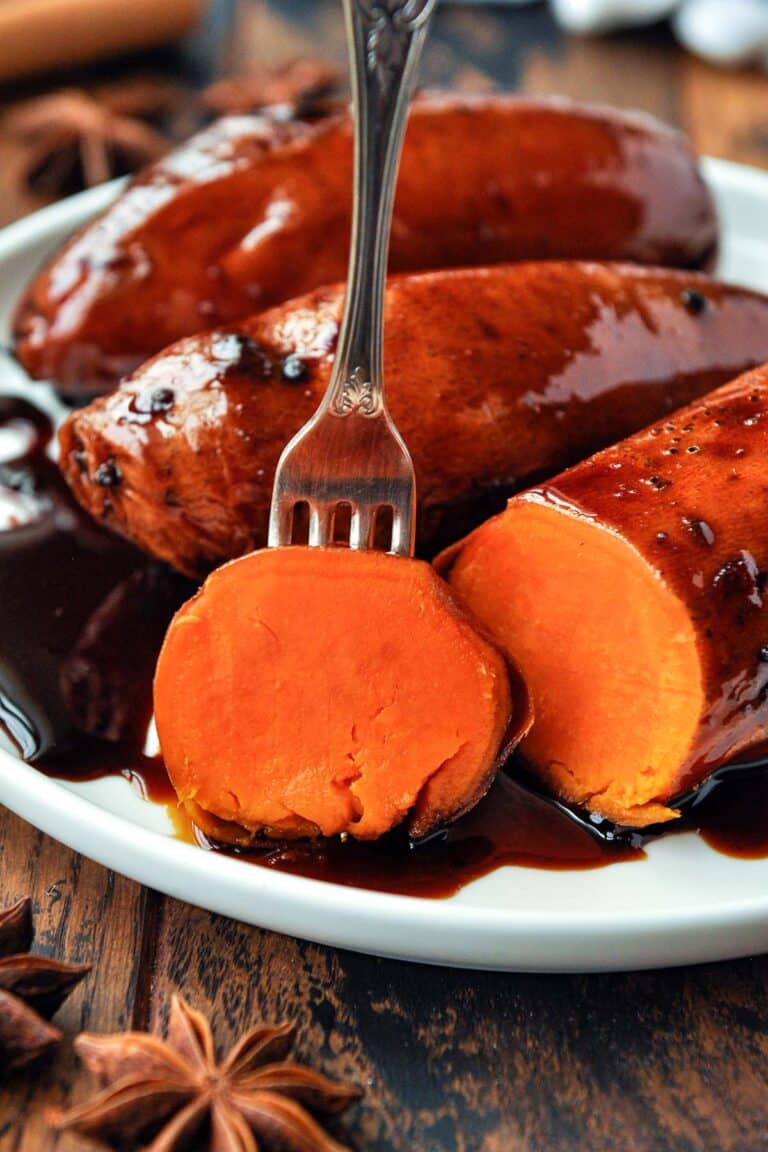 Camote en Dulce {Mexican Candied Sweet Potatoes}