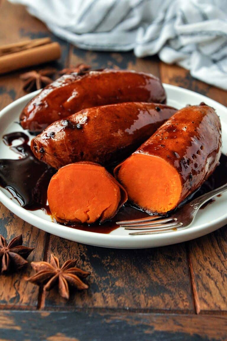 Camote en Dulce {Mexican Candied Sweet Potatoes}