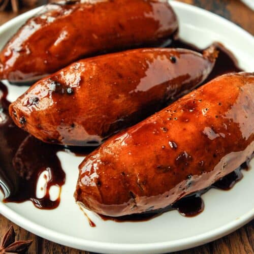 Camote en Dulce {Mexican Candied Sweet Potatoes}