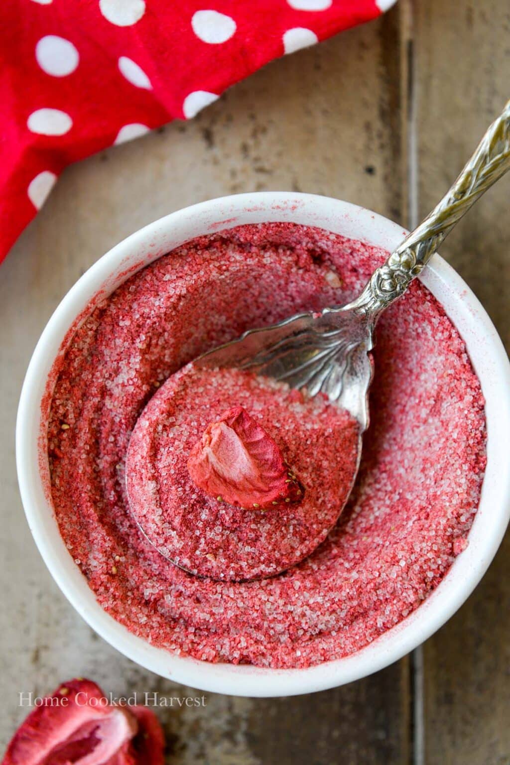 Homemade Strawberry Sugar Recipe - Home Cooked Harvest