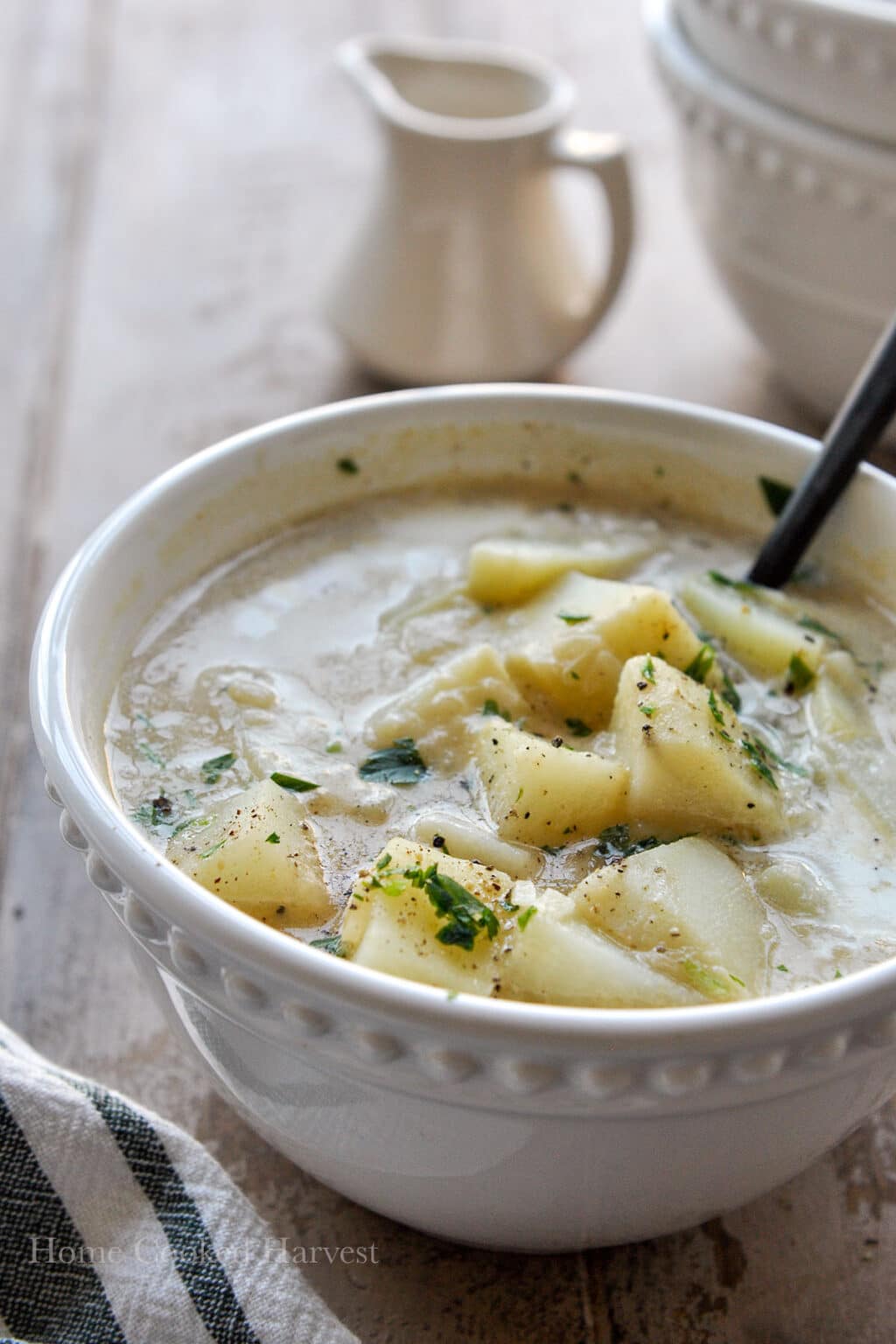 Simple Homemade Irish Potato Soup - Home Cooked Harvest