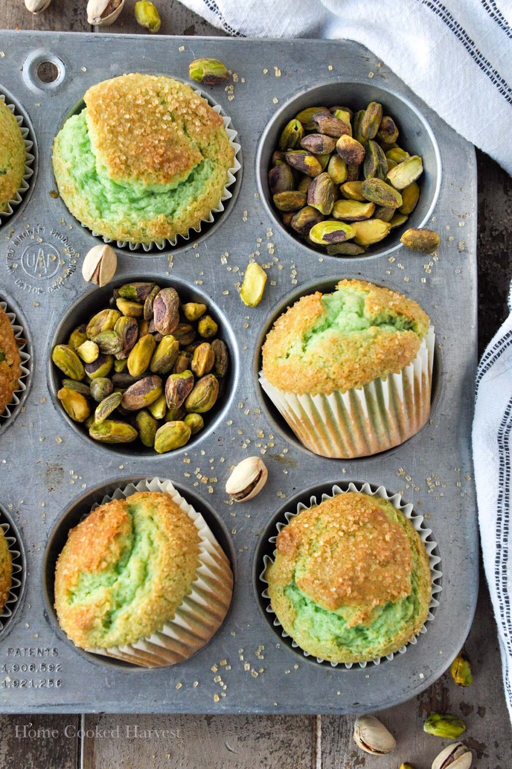 Pistachio Muffin Recipe - Home Cooked Harvest