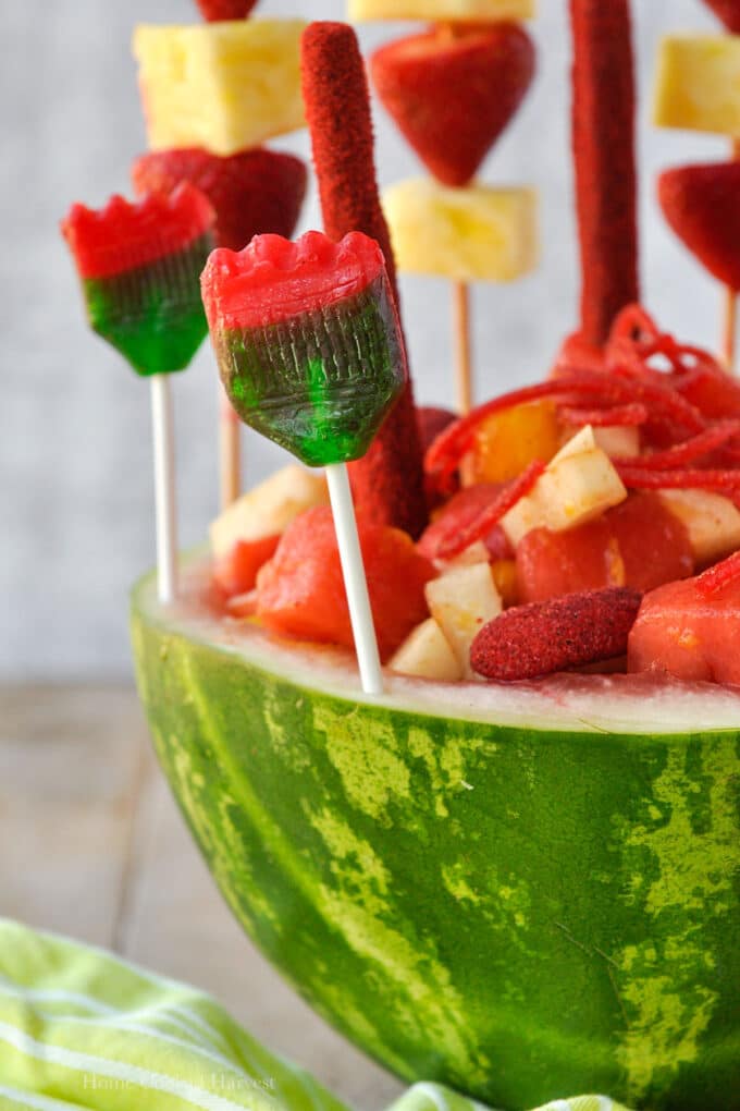 Sandia Loca {Crazy Watermelon} - Home Cooked Harvest