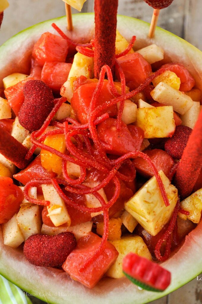 Sandia Loca {Crazy Watermelon} - Home Cooked Harvest