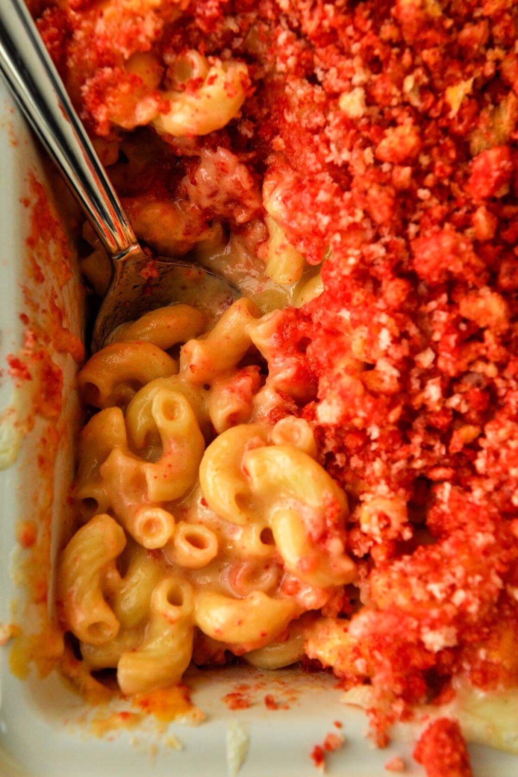 Flamin' Hot Cheetos Mac and Cheese - Home Cooked Harvest