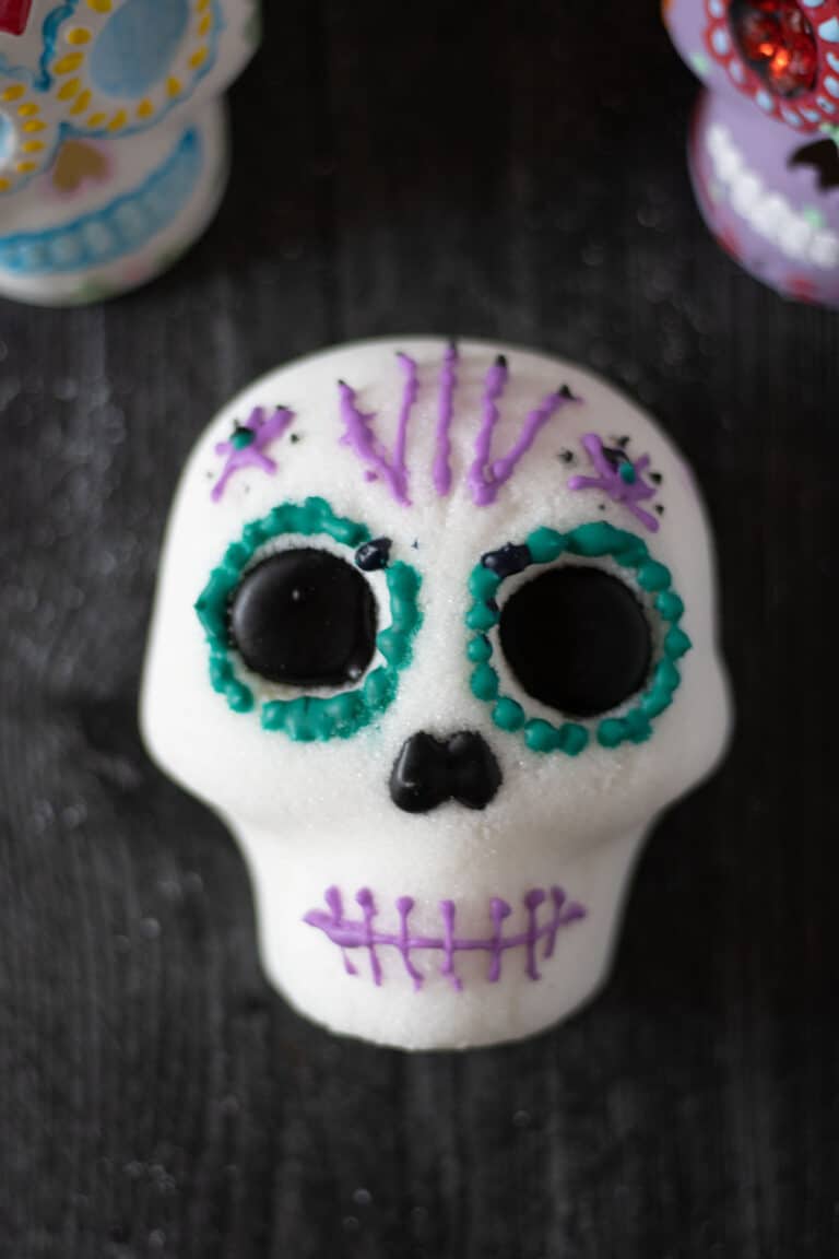 How to make Day of the Dead Sugar Skulls - Home Cooked Harvest