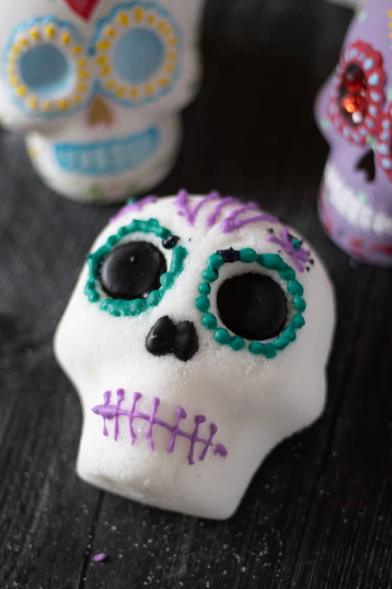 How to make Day of the Dead Sugar Skulls - Home Cooked Harvest