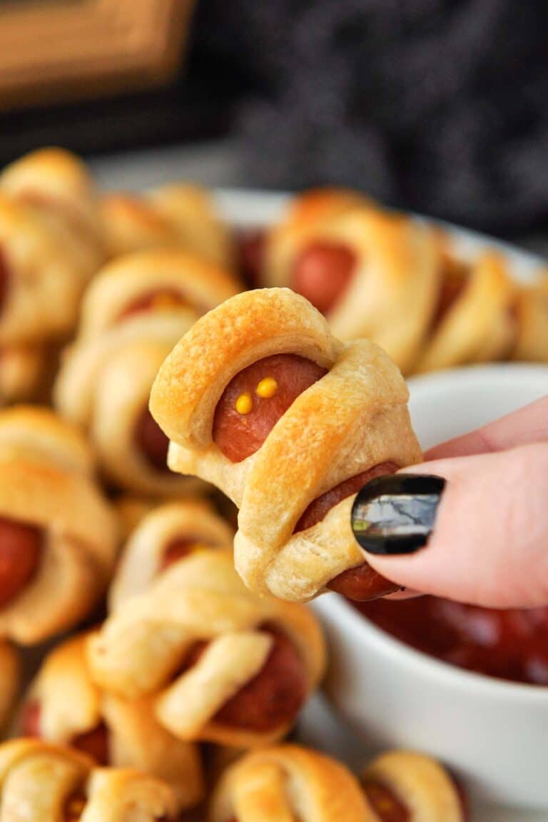 Mini Mummy Dogs (Air Fryer or Oven) - Home Cooked Harvest