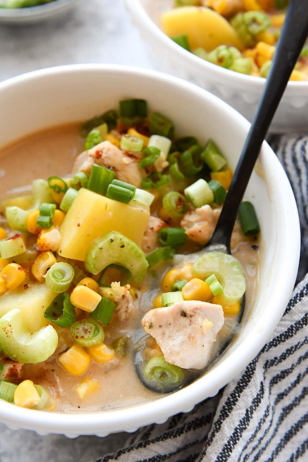 Corn Chicken Chowder - Home Cooked Harvest