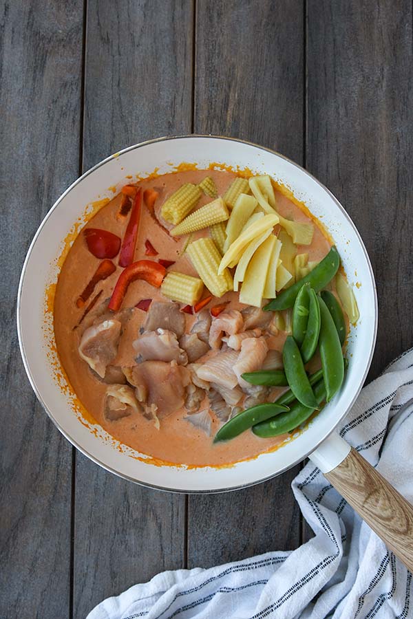 Thai Red Chicken Curry - Home Cooked Harvest